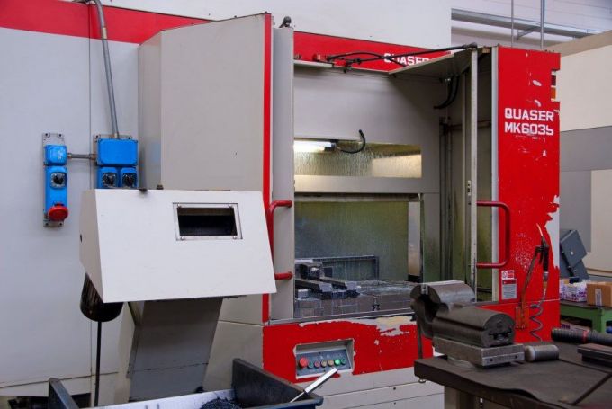 Quaser MK603S - Reparto Fresatura - TGR S.r.l. - Piacenza