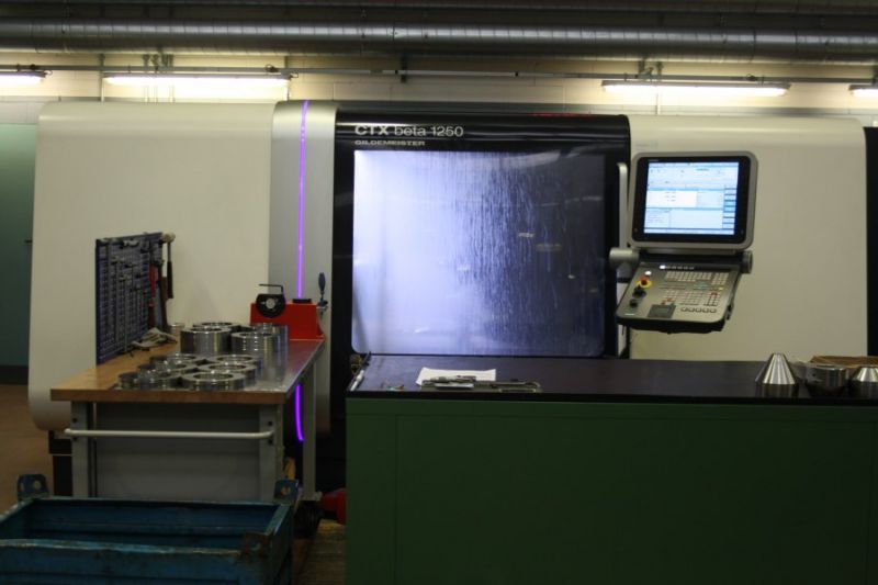 CTX BETA 1250 - Turning Department - TGR S.r.l. - Piacenza, ITALY