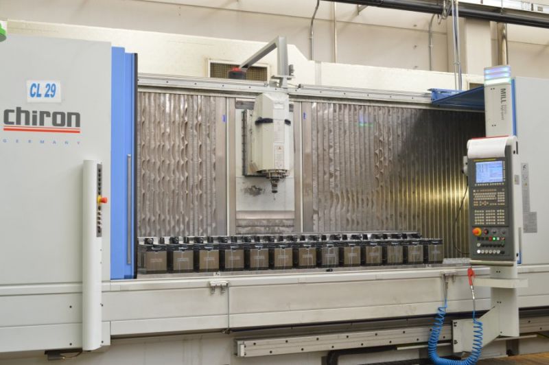 CHIRON MILL 3000 - Milling Department - TGR S.r.l. - Piacenza, ITALY